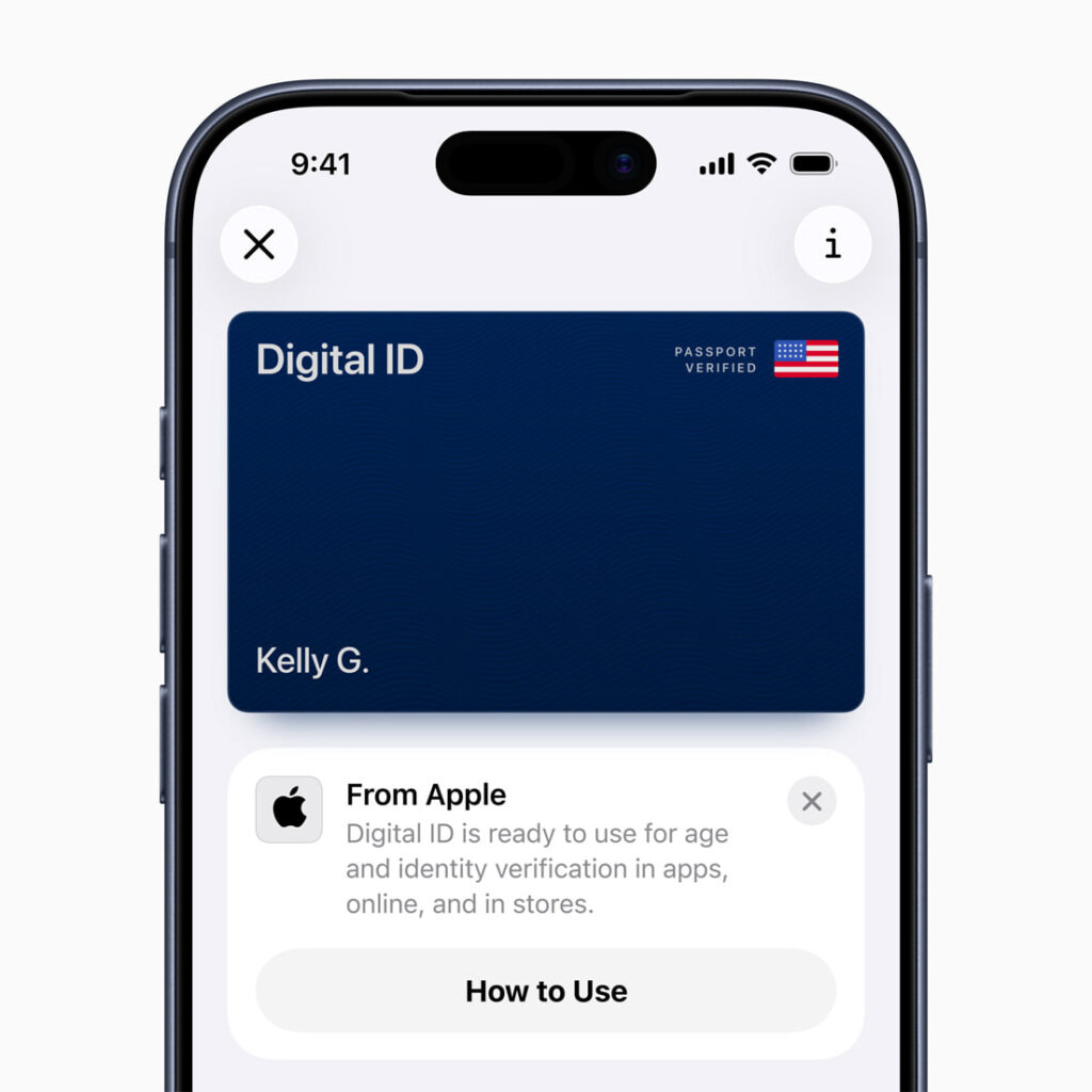Apple Introduces Digital ID for U.S. Passport Holders in Apple Wallet ...